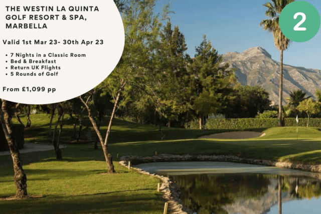 Top 5 Golf Offers for Early 2023 | Elegant Golf Resorts